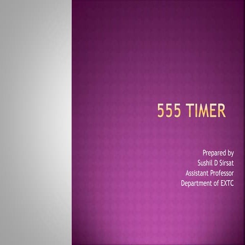 555 timer | PPTX