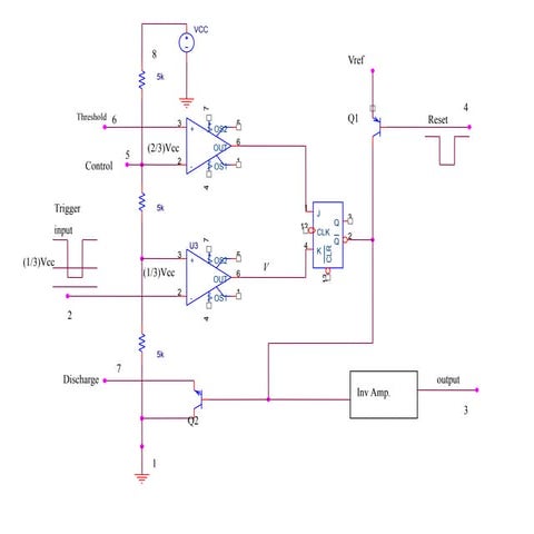 555 timer | PPT | Consumer Electronics | Technology & Computing
