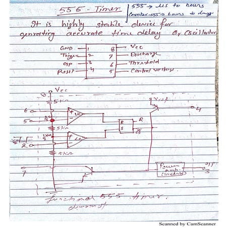 555 timer & applications | PDF
