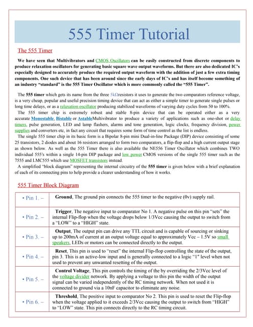 Astable multivibrator | PPTX