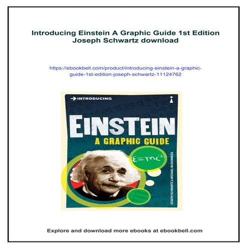 Introducing Einstein A Graphic Guide 1st Edition Joseph Schwartz | PDF