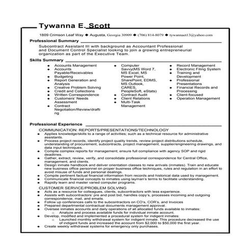 Sandy's Resume-2 | DOC