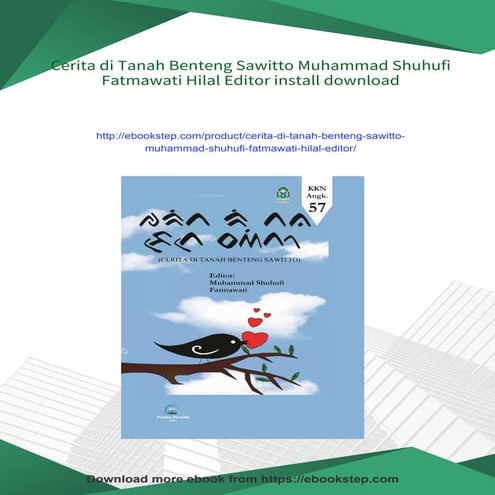 Cerita di Tanah Benteng Sawitto Muhammad Shuhufi Fatmawati Hilal Editor ...