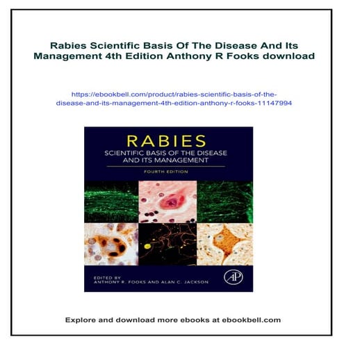 Rabies Scientific Basis Of The Disease And Its Management 4th Edition ...