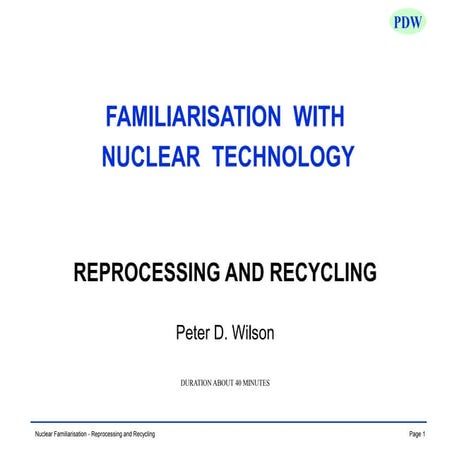 Familarization with Nuclear energy supply | PPT