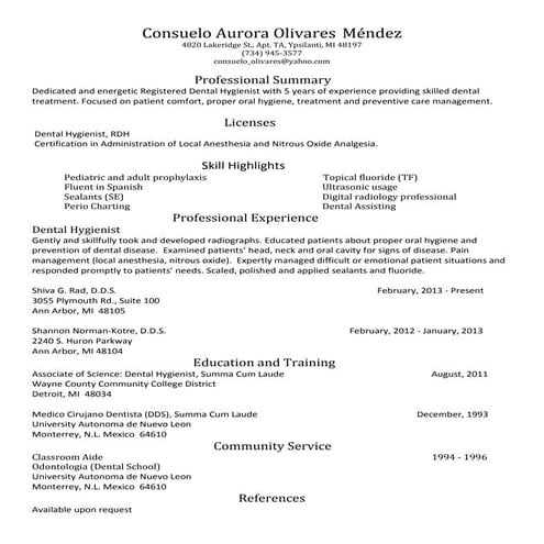 Consuelo resume updated | PDF