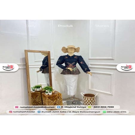 Jasa Jahit Baju Batik Modern by Rumah Jahit Azka | PDF