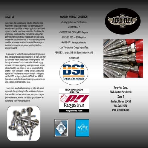Aero-flex Brochure | PDF