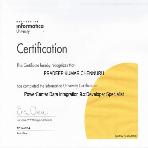 Informatica_University_Cert | PPT