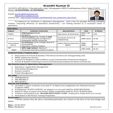 KRANTHI KUMAR-RESUME | DOC