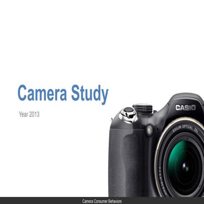 The Camera Market through a Case Study | PDF