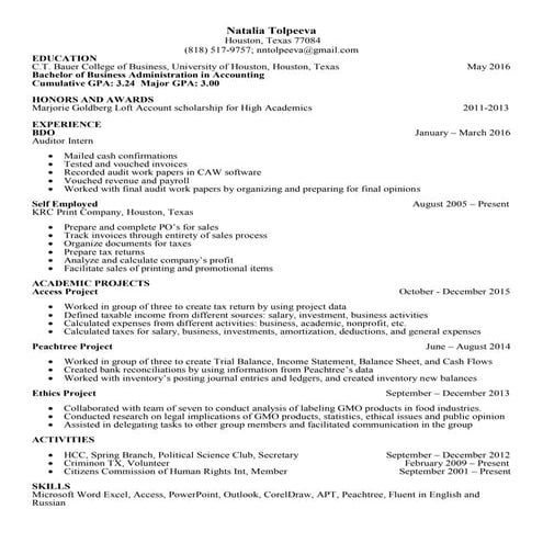 Resume_Natalia Tolpeeva-06-2016 for Linkin | PDF