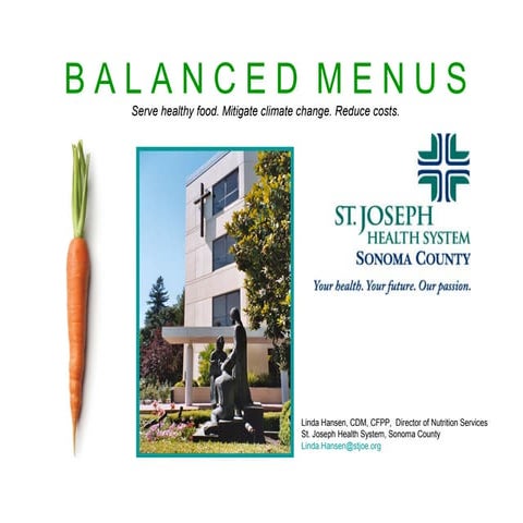 2009 Balanced Menu Presentation, simple | PPT