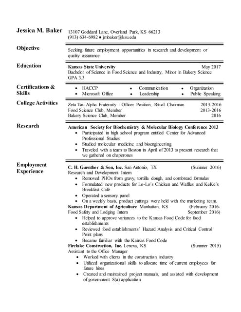 Alisa Cartwright - Resume | PDF