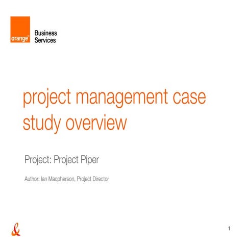 Project Piper Case Study | PPT