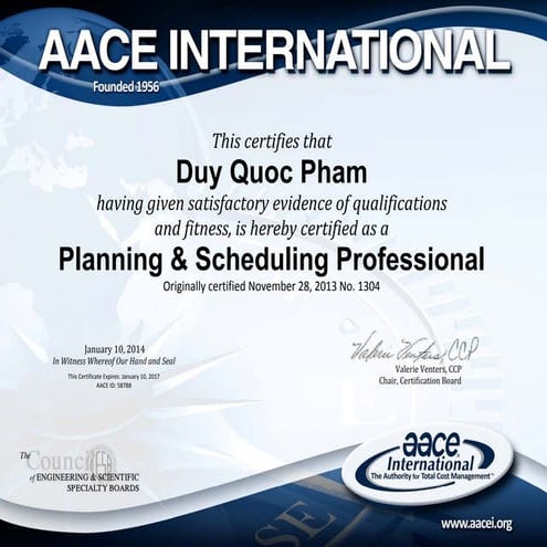 PSP_Planning Scheduling Professional | PDF