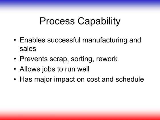 Process capability analysis | PPT