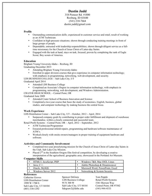 Resume | PDF