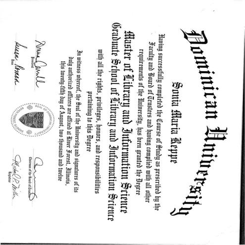 mlis degree | PDF
