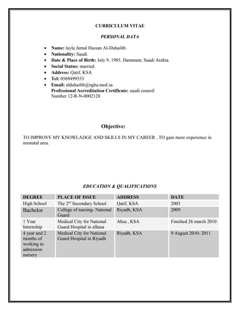 Alotaibi ahmed's cv | PDF