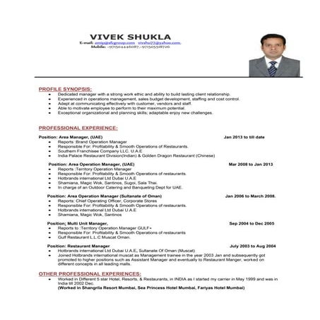 vivek resume | DOCX