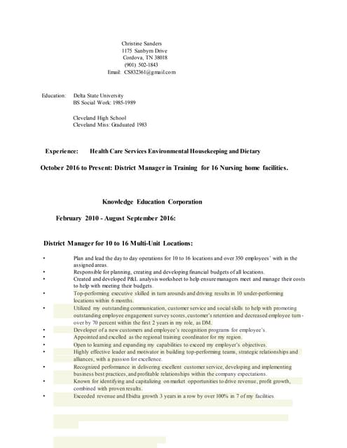 Suzanne Resume Final and best | PDF