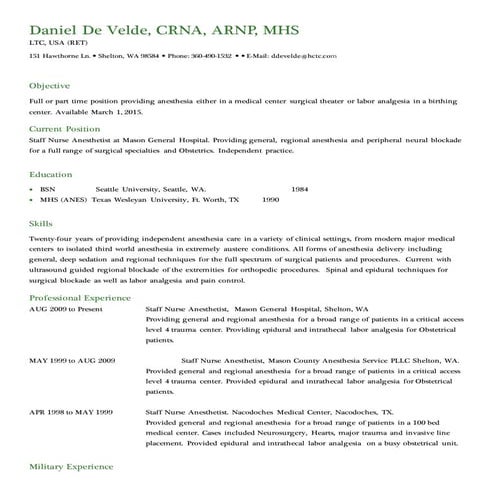 Todd Young Resume | PDF