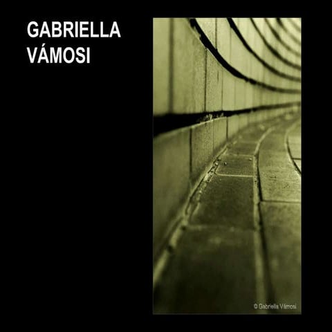 Gabriella Vámosi - Contemporary Constructive Photography | PPTX