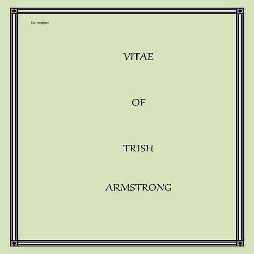 CV Trish Armstrong - 2015 PROCV - 1P (4) | DOCX