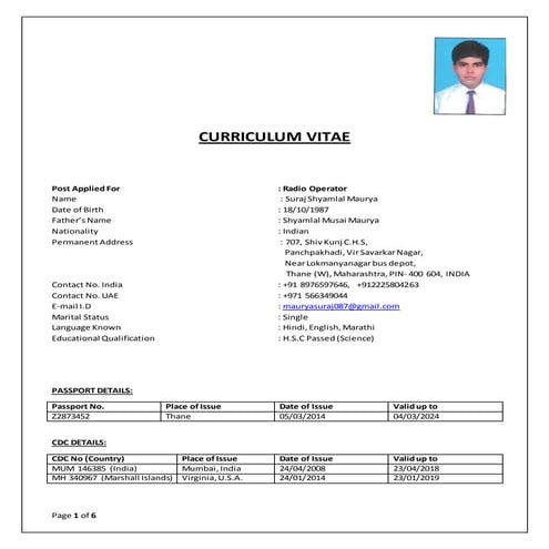 CV_ Rig Radio Operator | DOCX