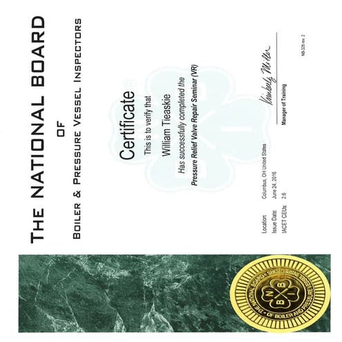 NBIC VR Certificate | PDF