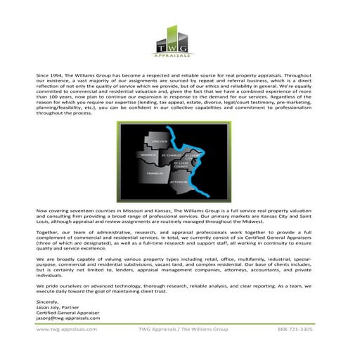 TWG STL Promo Packet | PDF