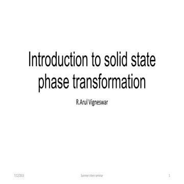 5 6 13 intro to solid state phase transformation | PPT