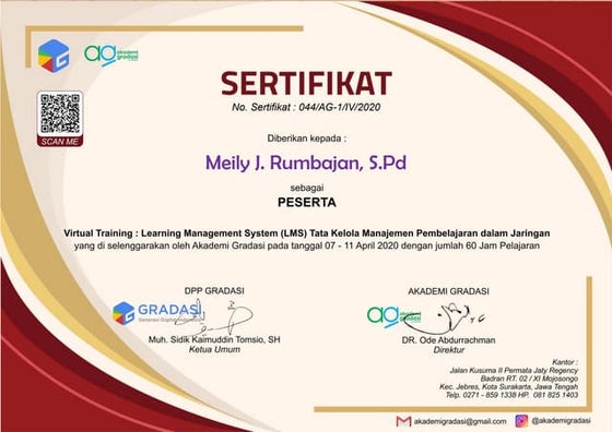 E-Sertificate GRADASI | PPT