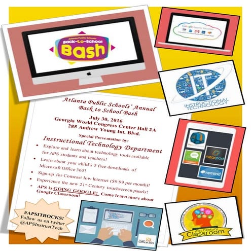 APS Back to School Bash (IT Flyer) | DOCX