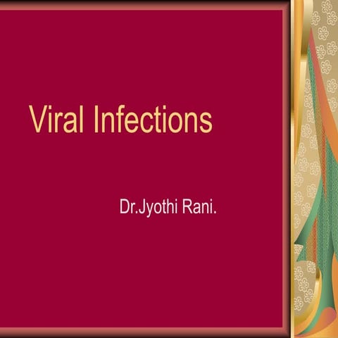 Human viruses and viral diseases Power point.ppt