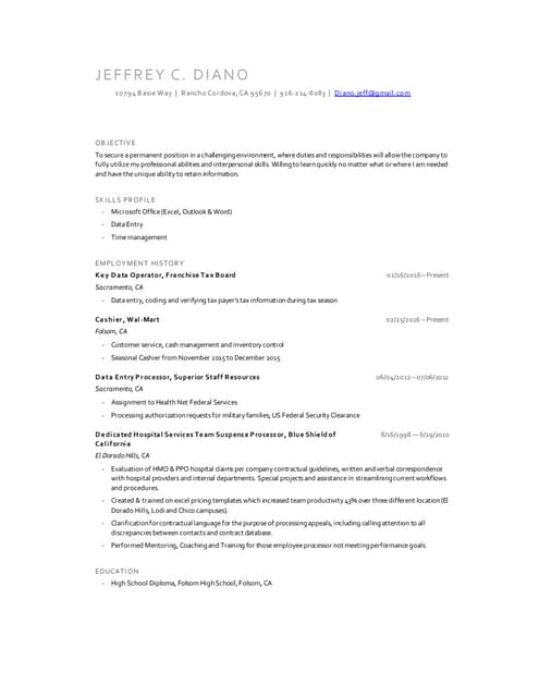 Melinda's resume | PDF
