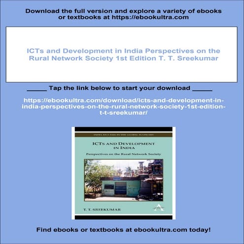 ICTs and Development in India Perspectives on the Rural Network Society ...