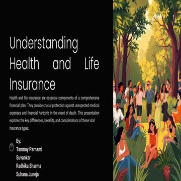 HEALTH INSURANCE PRESENTATION | PPTX