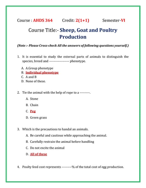 9 tle poultry production module 2_provide feeds | PDF | Agriculture ...