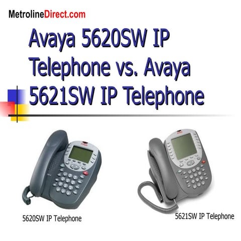 Avaya 4620/4620SW/4621SW IP Telephones | PPT