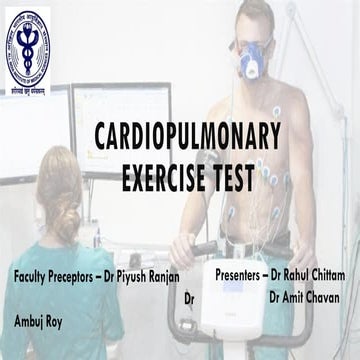 Cardio pulmonary exercise testing in evaluation for dyspnea | PPTX