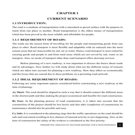 Traffic impact assessment | PDF