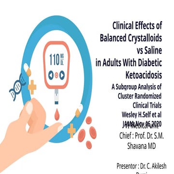 Clinical Effects of Balanced Crystalloids vs Saline in Adults With ...