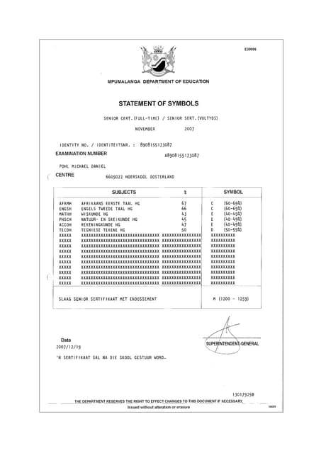 NQF 2 - Certificate | PDF