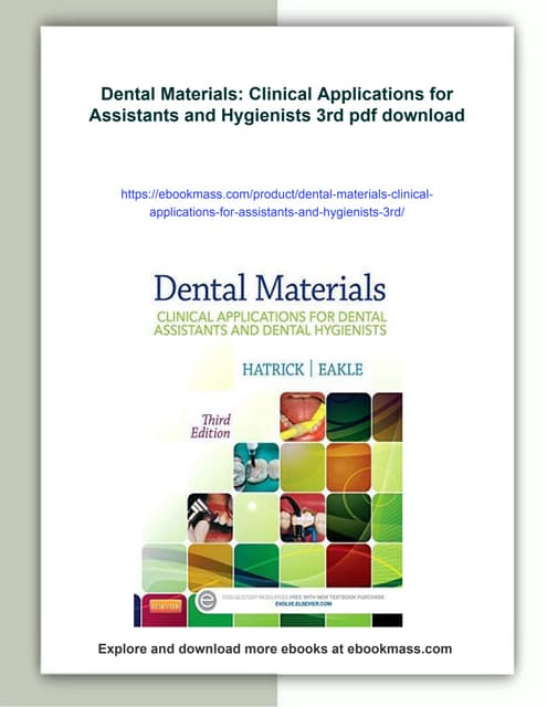 Introduction to Dental Materials | PPTX