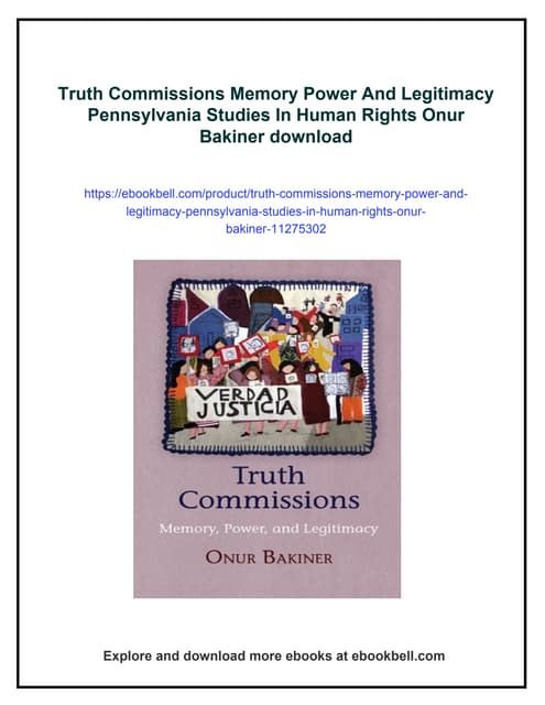 Truth and Reconcilliation commission powerpoint done final presentation ...