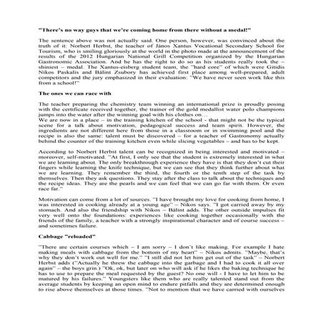 Newspaper article English | DOC