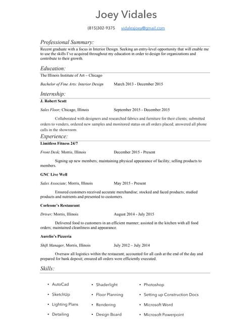 RESUME (1) | PDF