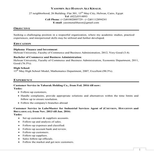 CURRICULUM VITAE UPDATE | DOCX